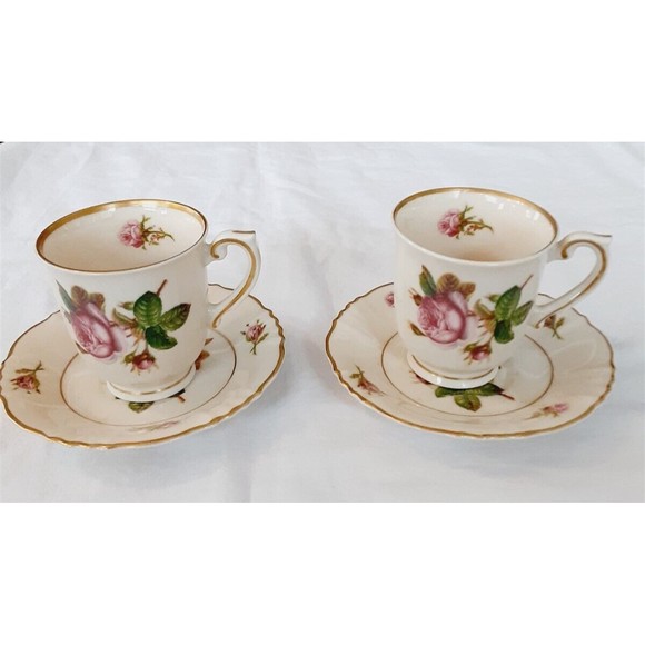 Syracuse | Dining | 2 Syracuse China Victorian Rose Demitasse Cups ...